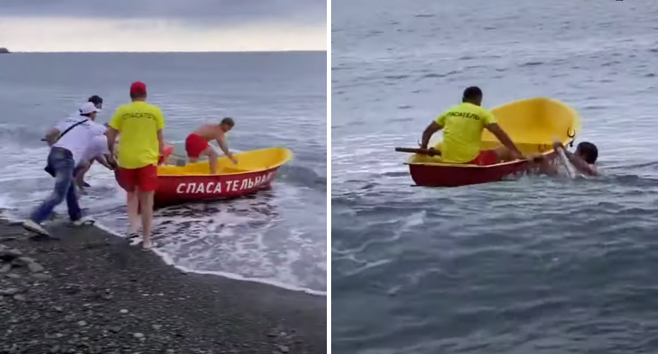 Como Seria o Baywatch Se Fosse Filmado Na Rússia