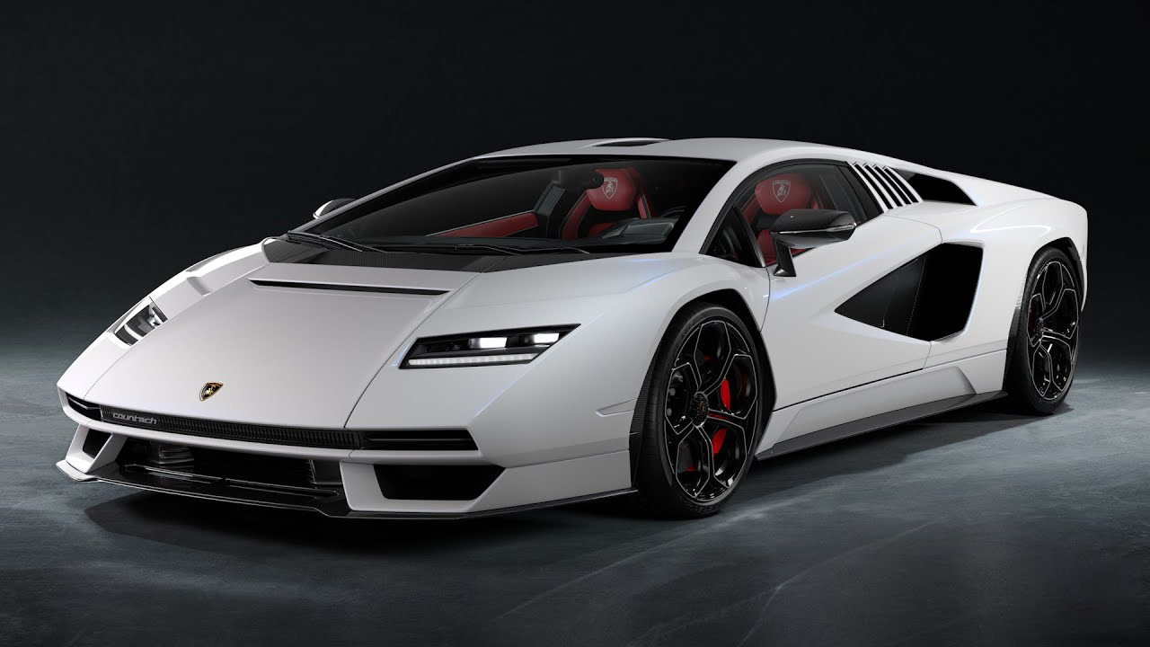 Lamborghini Desvenda a Nova Versão Híbrida Do Countach