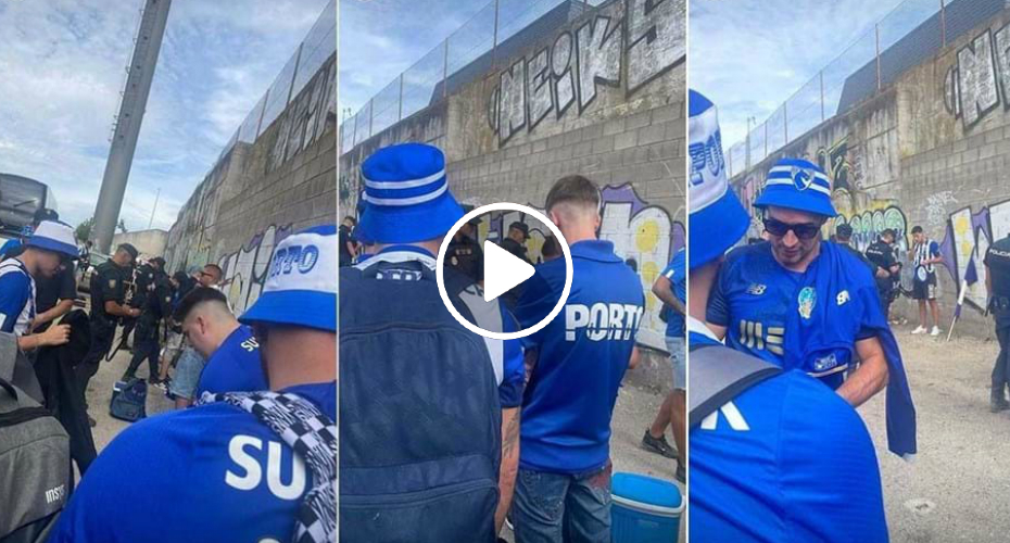 "Adeptos Do FC Porto Estão a Ser Revistados Como Se Fossem Criminosos"
