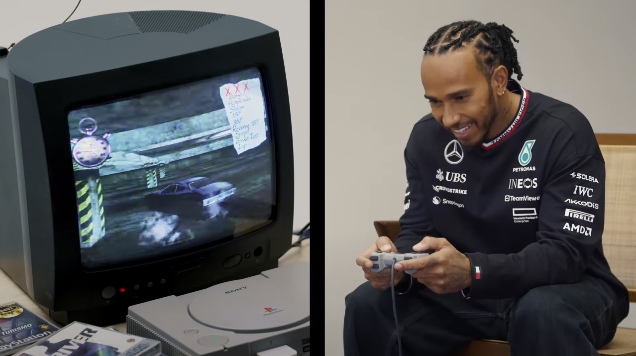 Lewis Hamilton Recorda Momentos De Infância... Na Playstation 1
