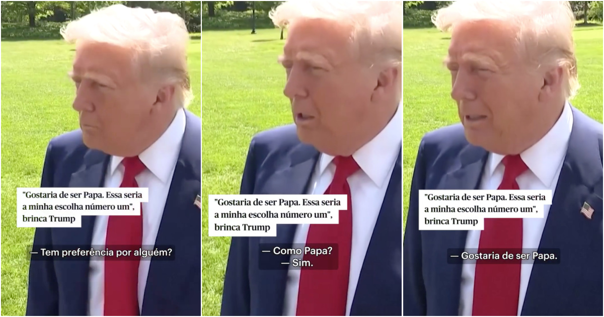 Donald Trump Diz Que Gostaria De Ser Papa